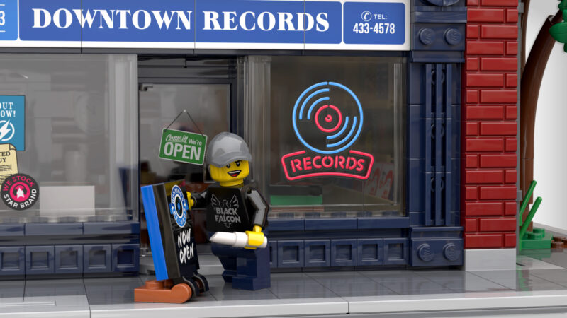 Downtown Records on LEGO Ideas – HarrisBricks