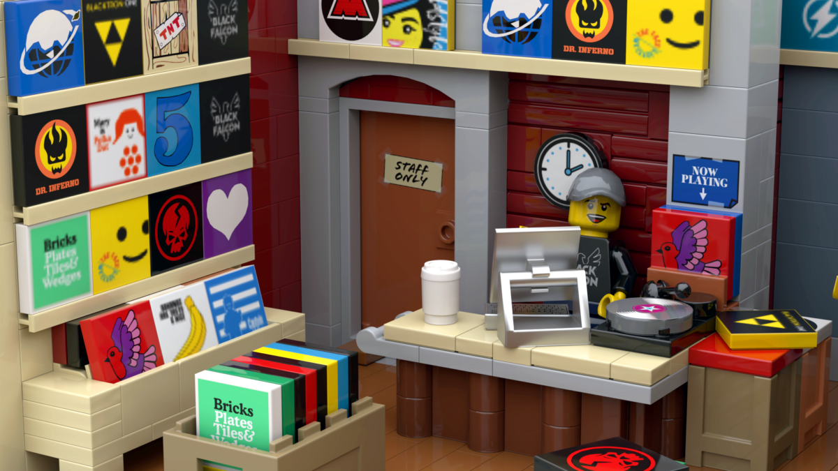 Upstairs at Downtown Records – HarrisBricks