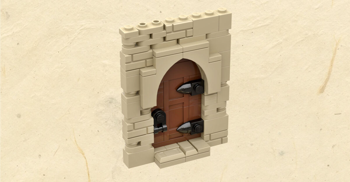 Panelled castle doors – HarrisBricks